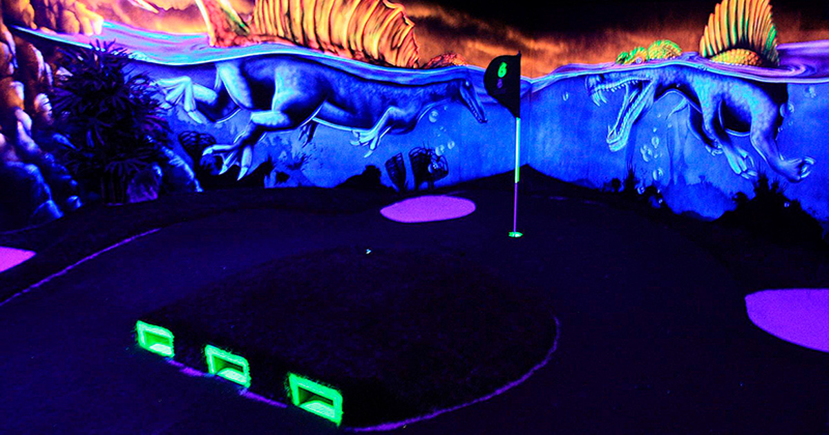 Black Light Golf | City Golf Europe